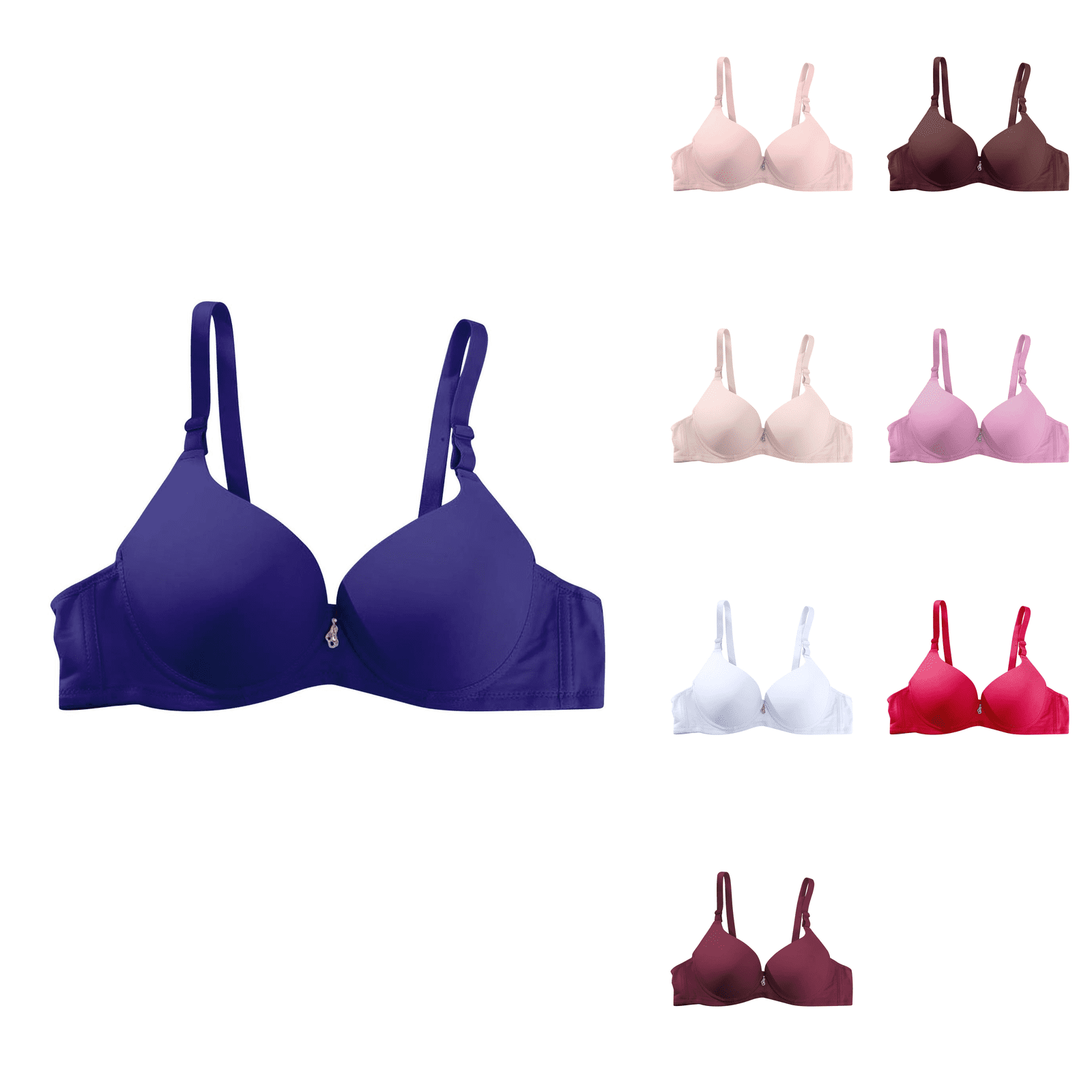 Ahuyic Womens Bra,Summer Plus Size Bra,Womens Lifting Large Size ...