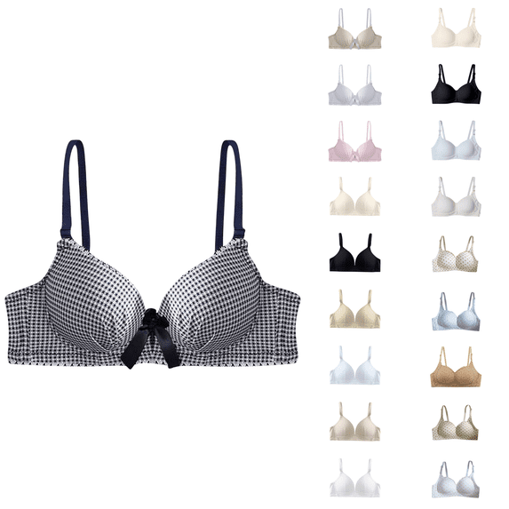 Ahuyic Womens Bra,Summer Plus Size Bra,Womens Lingerie Student Girl ...