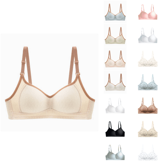 Ahuyic Womens Bra,Summer Plus Size Bra,Womens Lingerie Student Girl ...