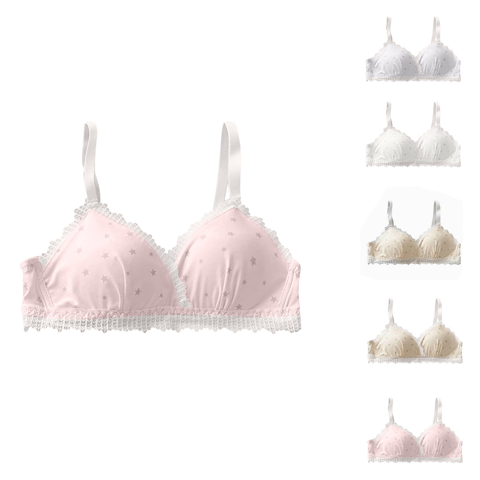 Ahuyic Womens Bra,Summer Plus Size Bra,Womens Lingerie Student Girl ...