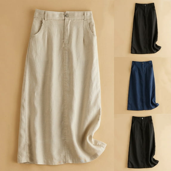 Ahuyic Womens Casual Dress,Womens Plus Size Dress,Womens Versatile ...