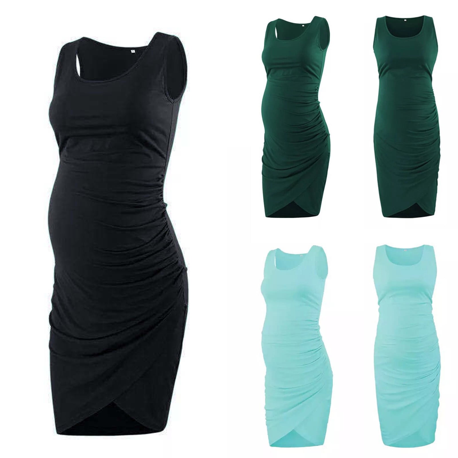 Ahuyic Womens Dress,Maternity Casual Dress,Pregnant Women's Dress Sexy ...