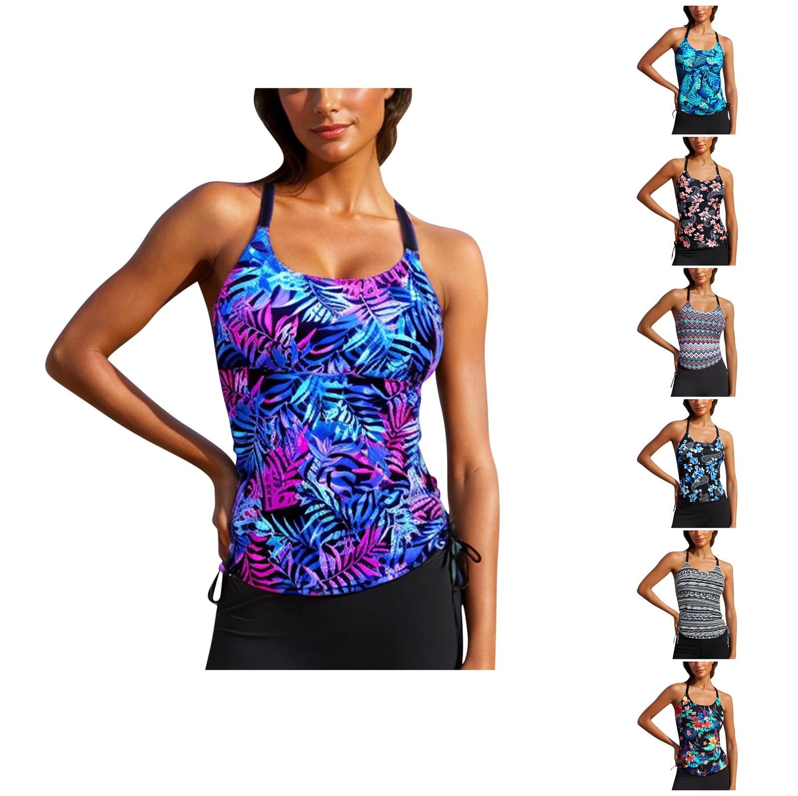 Ahuyic Womens Swimsuits,Womens Swim Swimsuits Sling Tanks Bikinis ...