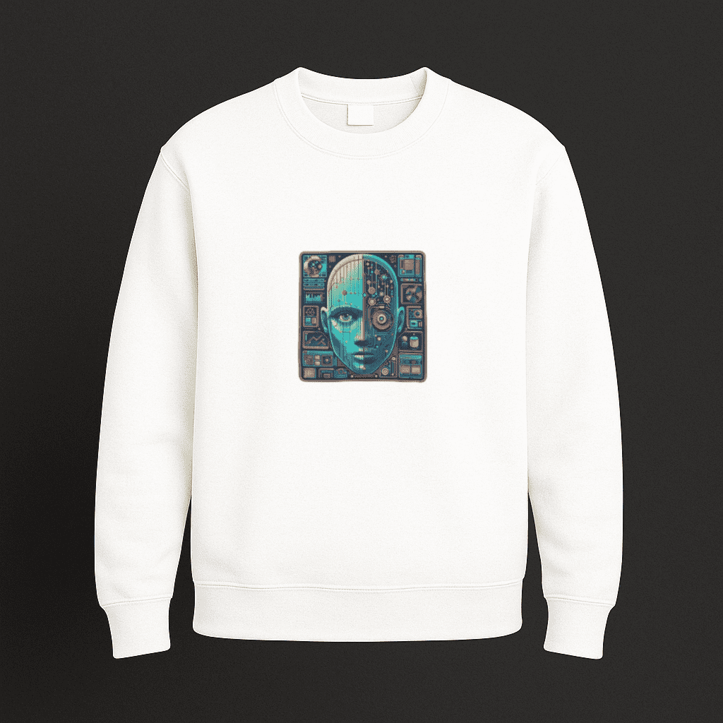 Ai Artificial Intelligence Robot Graphic Design Futuristic Modern Tech ...