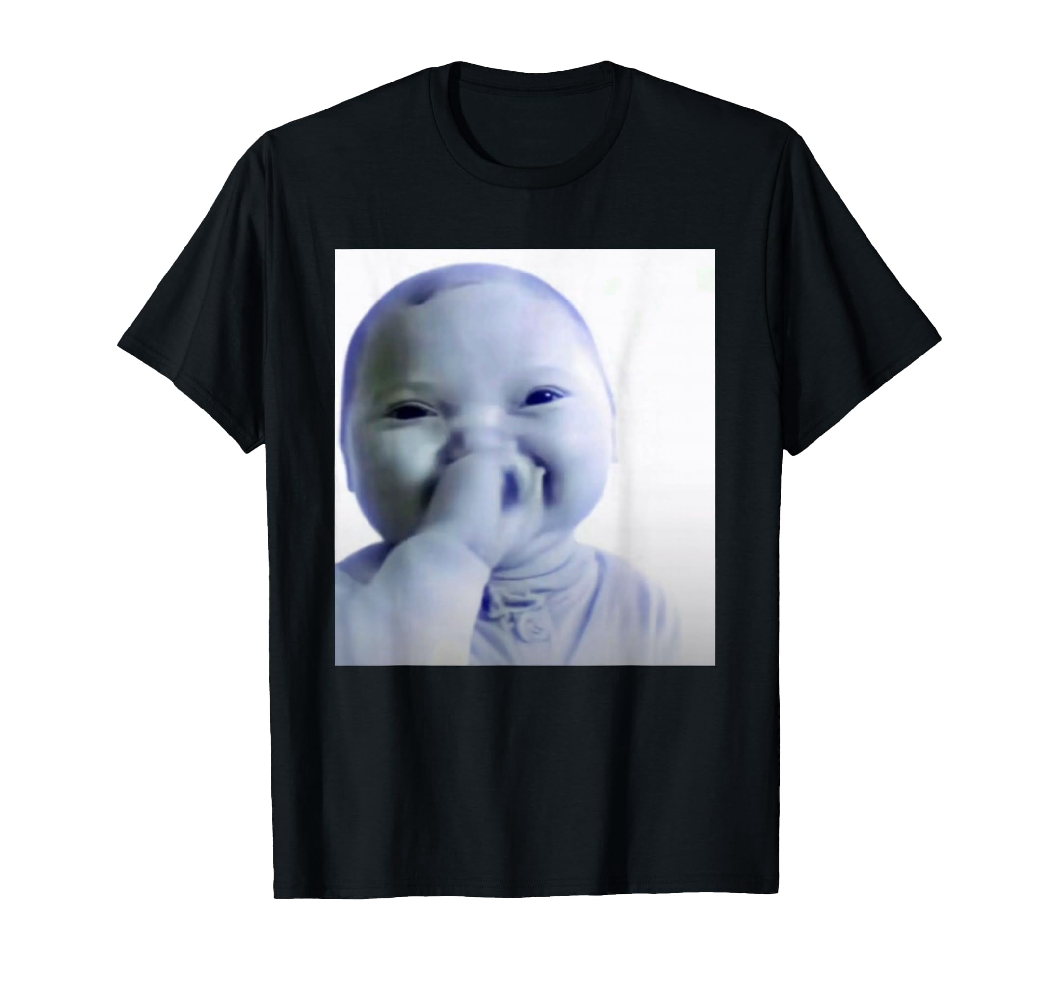 Ai Baby Meme Funny Laughing Baby Baby Meme Brainrot T-Shirt,Fashionable ...