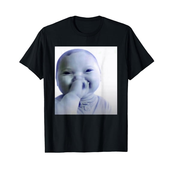 Ai Baby Meme Funny Laughing Baby Baby Meme Brainrot T-Shirt,Fashionable ...