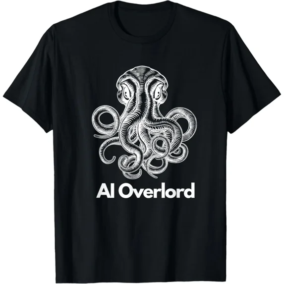 Ai Overlord Programmer Coding It Humor Computer Geek Novelty Unisex T ...
