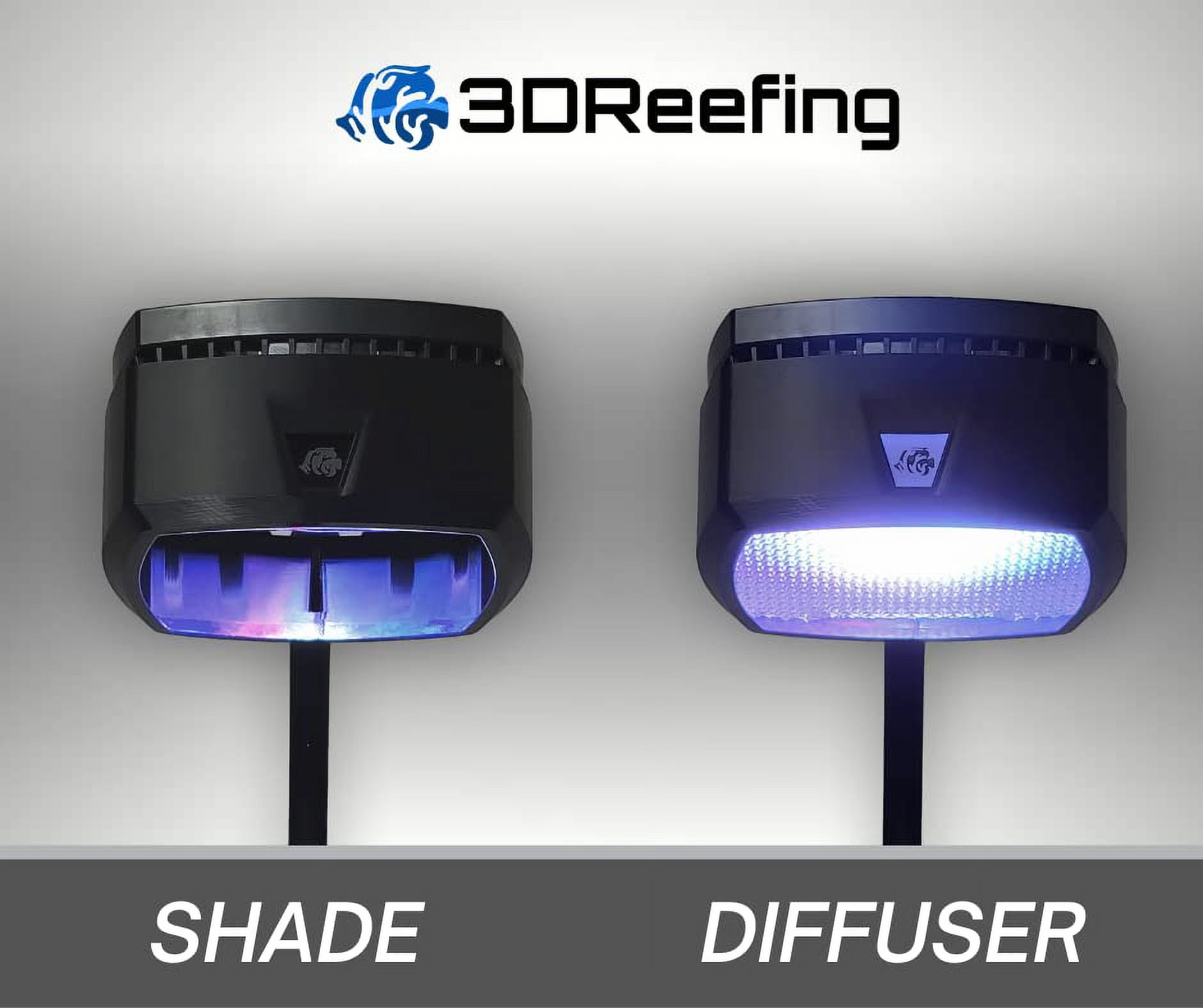 Ai Prime 16 HD Reef Aquarium Led Light Shade and Diffuser - Walmart.com