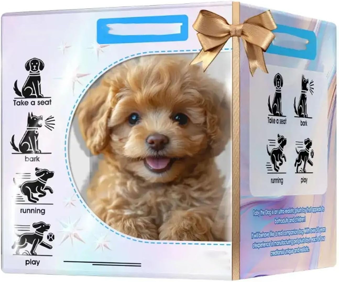 Ai Robot Dog, Robot Dog That Acts Like a Real Puppy, Nico Rob-ot Puppy ...