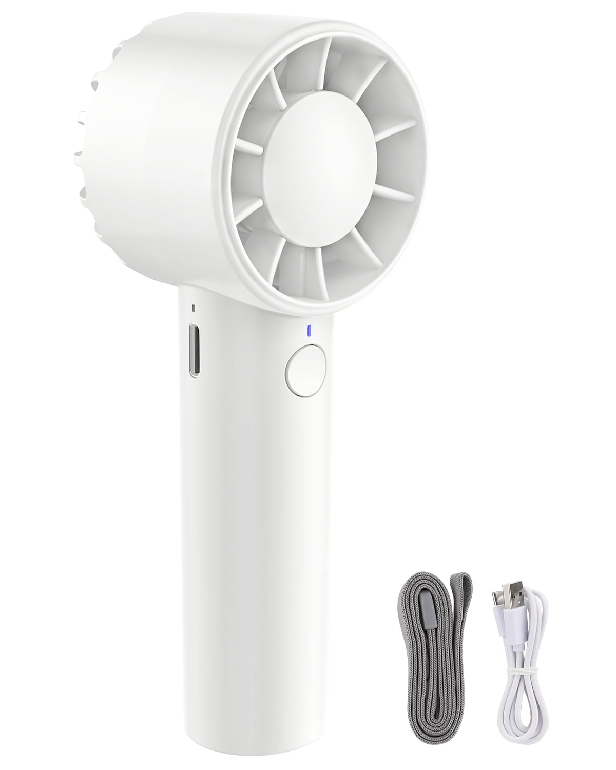 Aiychen 3-Speed USB-C Rechargeable Hand Held Fans - Walmart.com