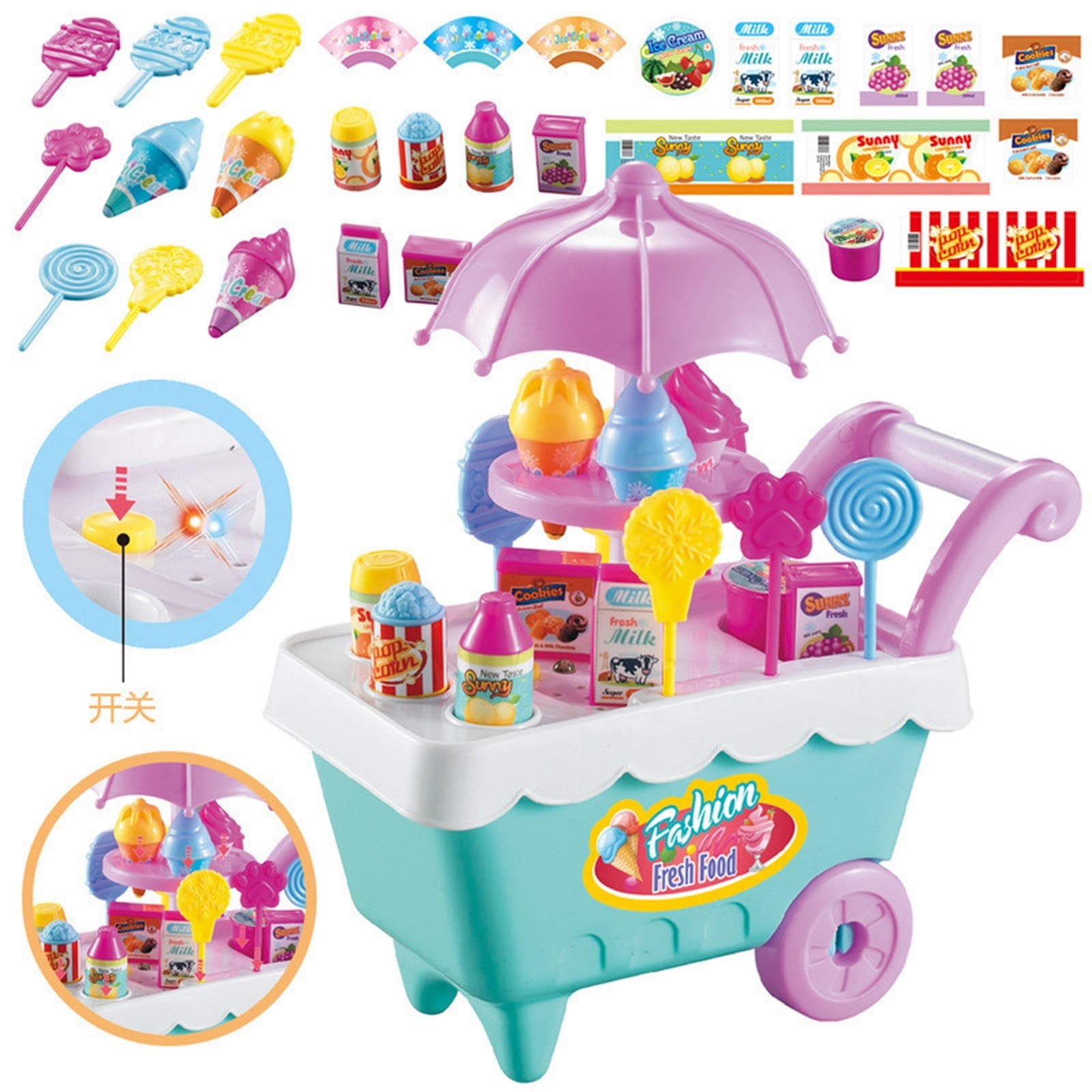 AiYqZypa Toys Clearance 19 Piece Set Of Children's Educational Play ...