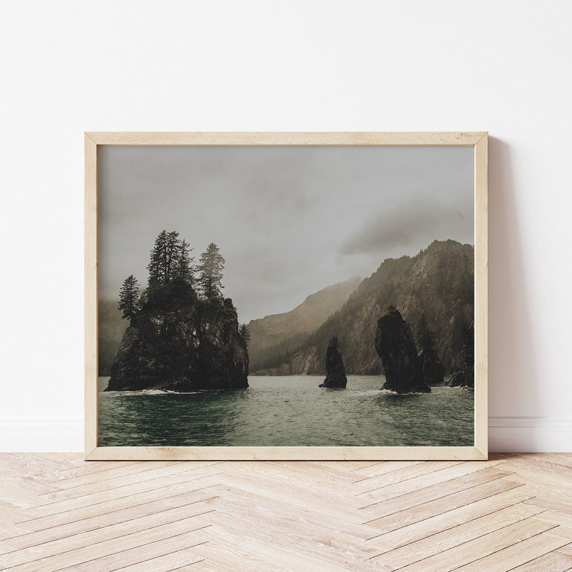 Aialik Bay, Resurrection Bay, Kenai Fjords, Seward Alaska, Sea Stacks ...