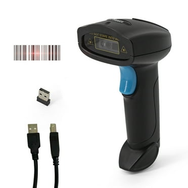 Vistreck Handheld 3-in-1 Barcode Scanner 1D Bar Code Reader Support BT ...