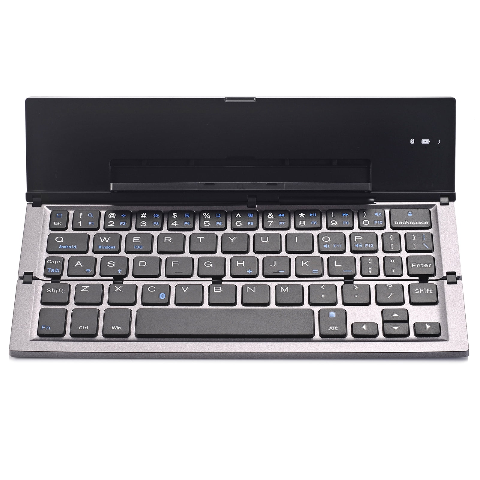 Portable Mini Foldable Bluetooth Keyboard for Smartphones - Walmart ...
