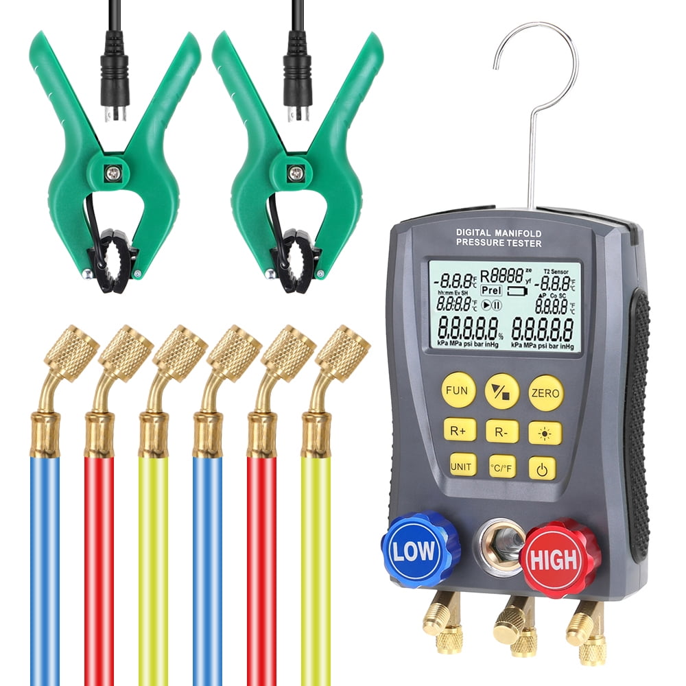 Aibecy HVAC Ventilation Temperature Tester Tool Kit with Digital ...