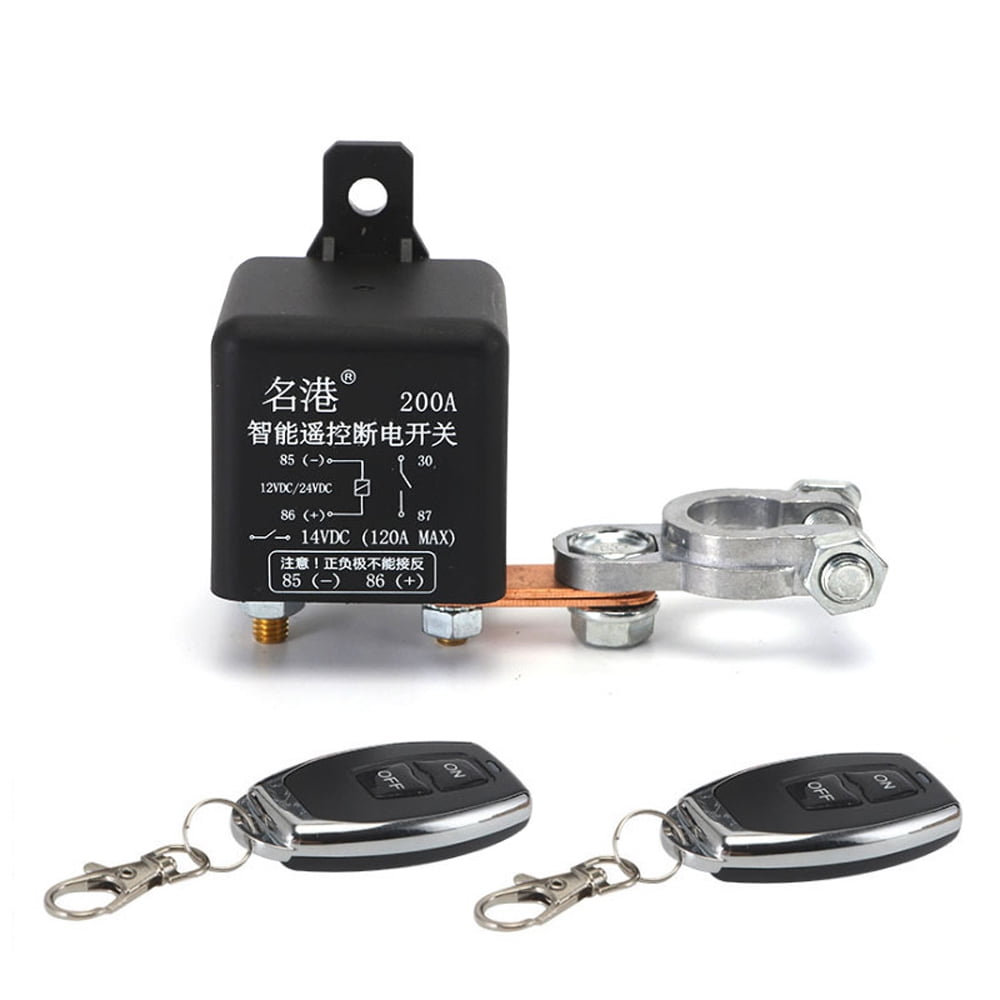 Aibecy Intelligent Relay Battery Disconnect Isolator Switch for Cars ...
