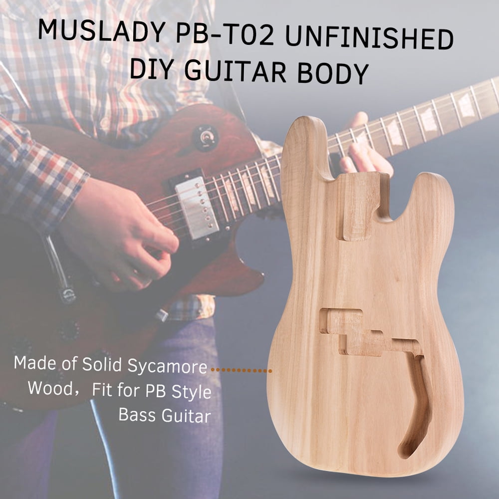 Aibecy String Instrument,Style Bass Diy -t02 Body Wood Blank Wood Blank ...