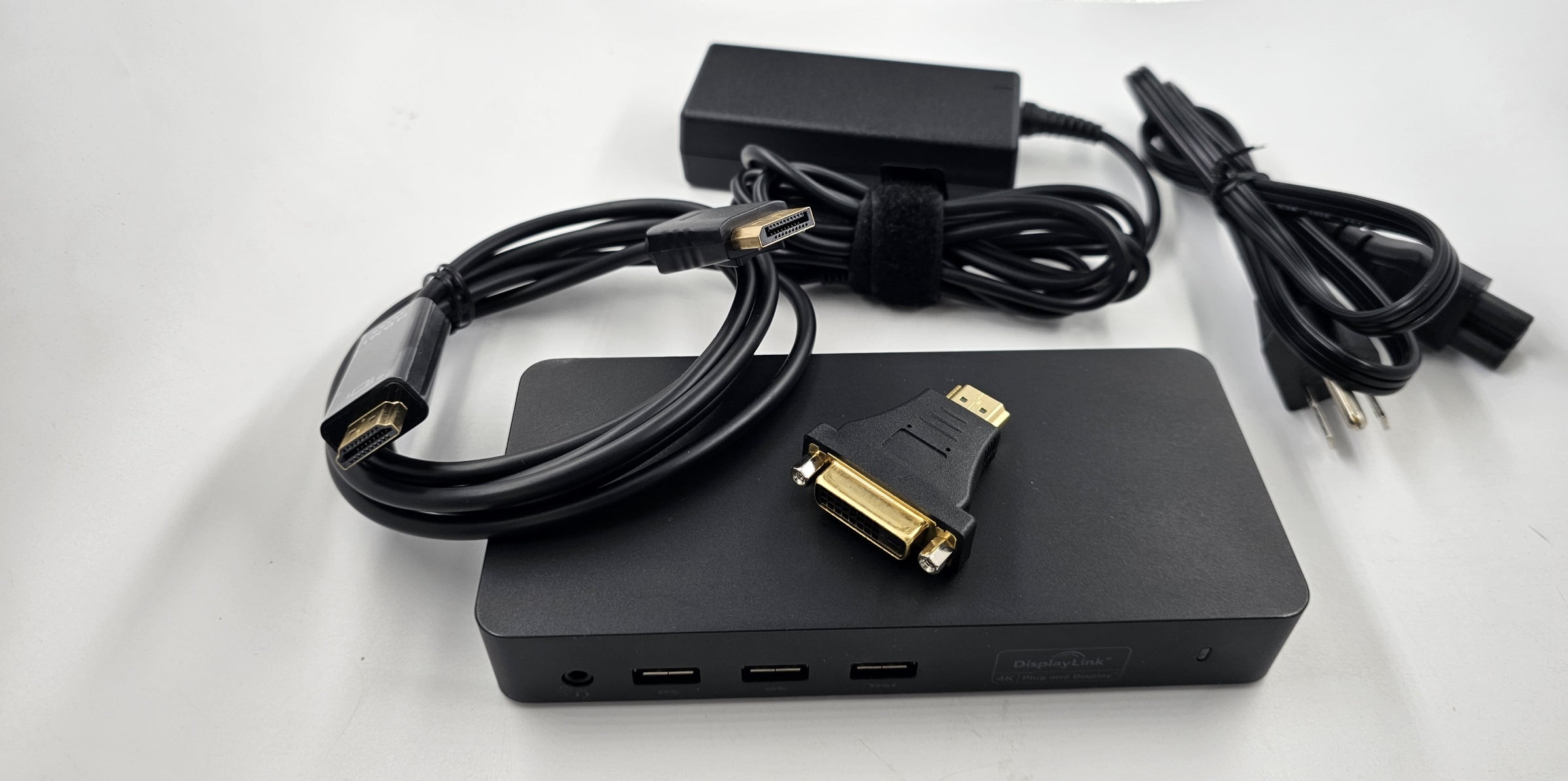 Aibileec D3100 Triple 4k Display Docking station 65W AC Adapter ...