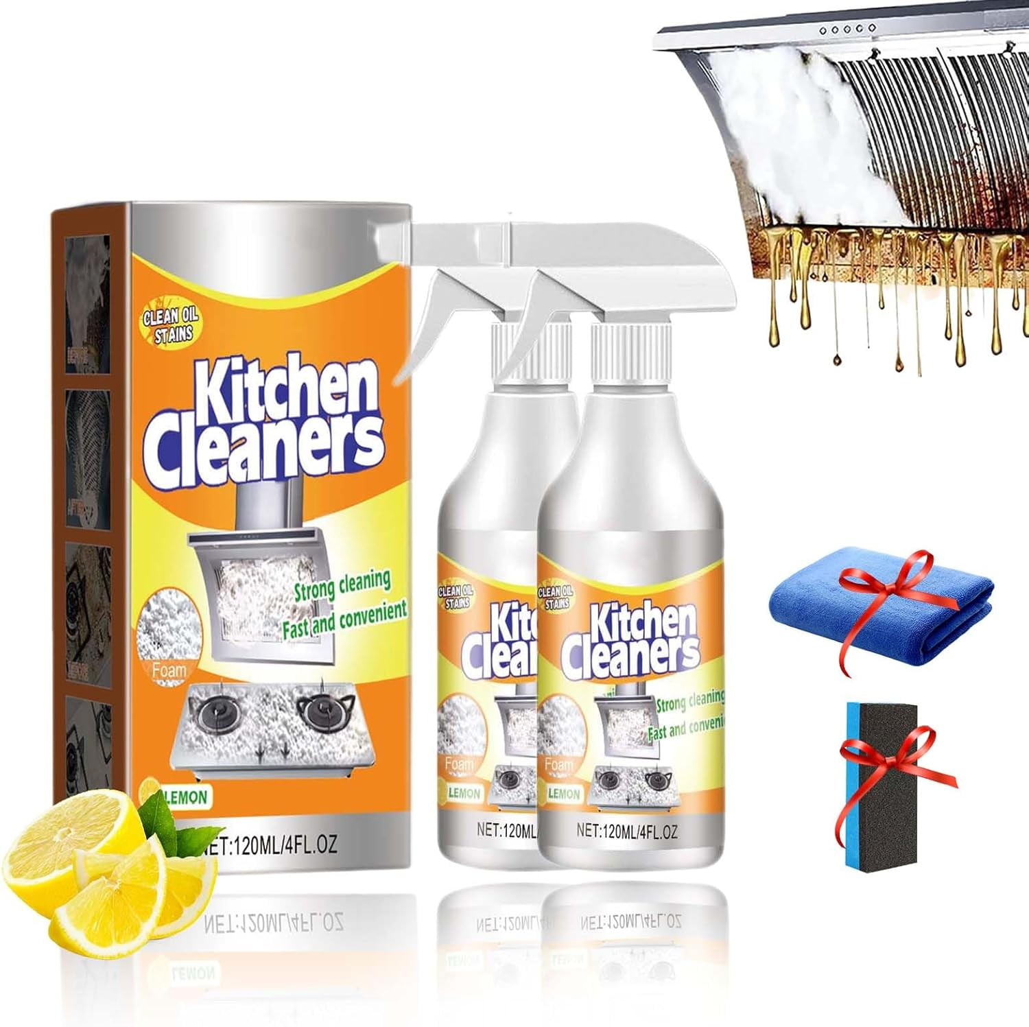 Aibo Kitchen Cleaner, Kitchen Foam Cleaner, Kitchen Cleaner Aibor ...