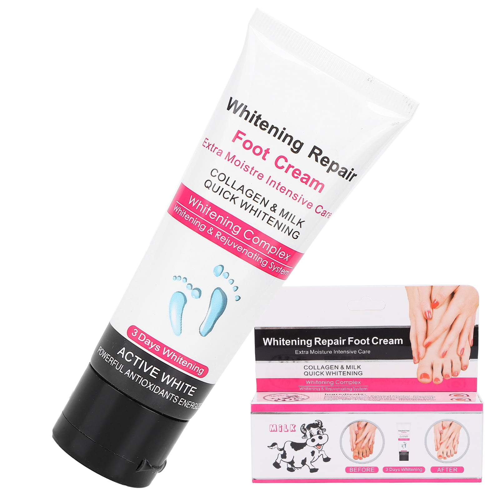 Aichun Milk Foot Cream Cracked Heel Repair Brightening Smoothing Foot ...