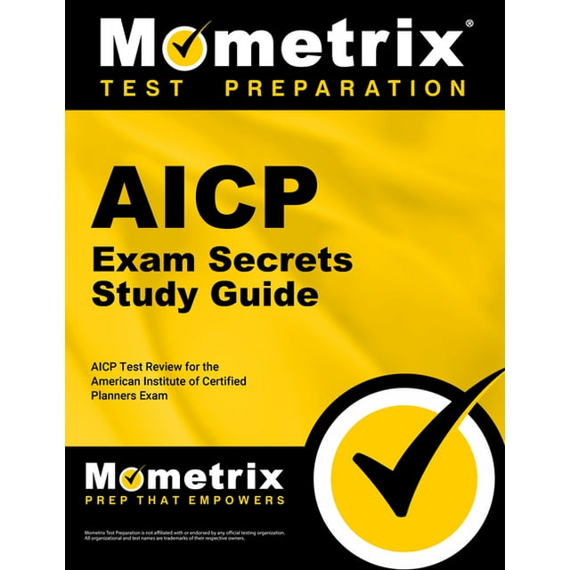Aicp Exam Secrets Study Guide: Aicp Test Review for the American ...