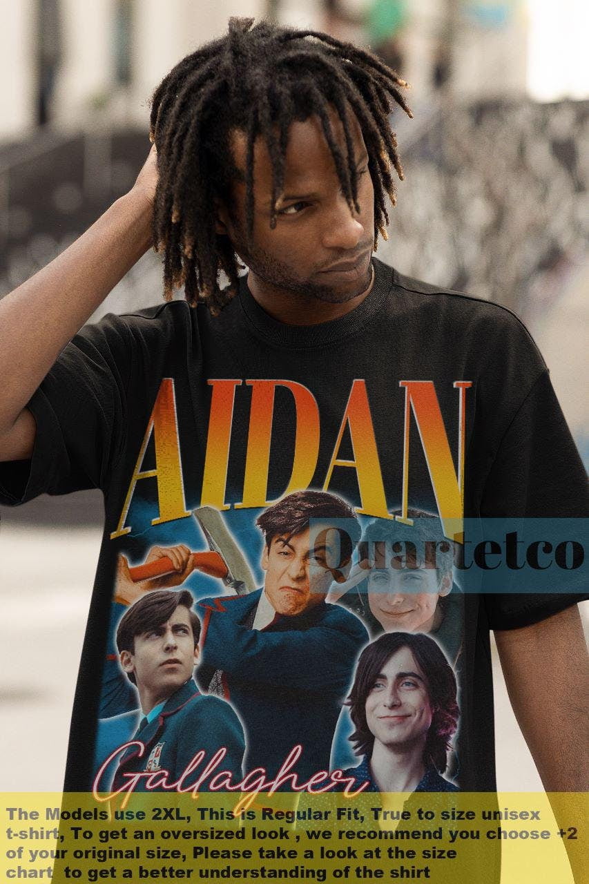 Aidan Gallagher Aidan Gallagher Shirt Aidan Gallagher Vintage Tshirt ... Aidan Gallagher Aidan Gallagher Shirt Aidan Gallagher Vintage Tshirt ...