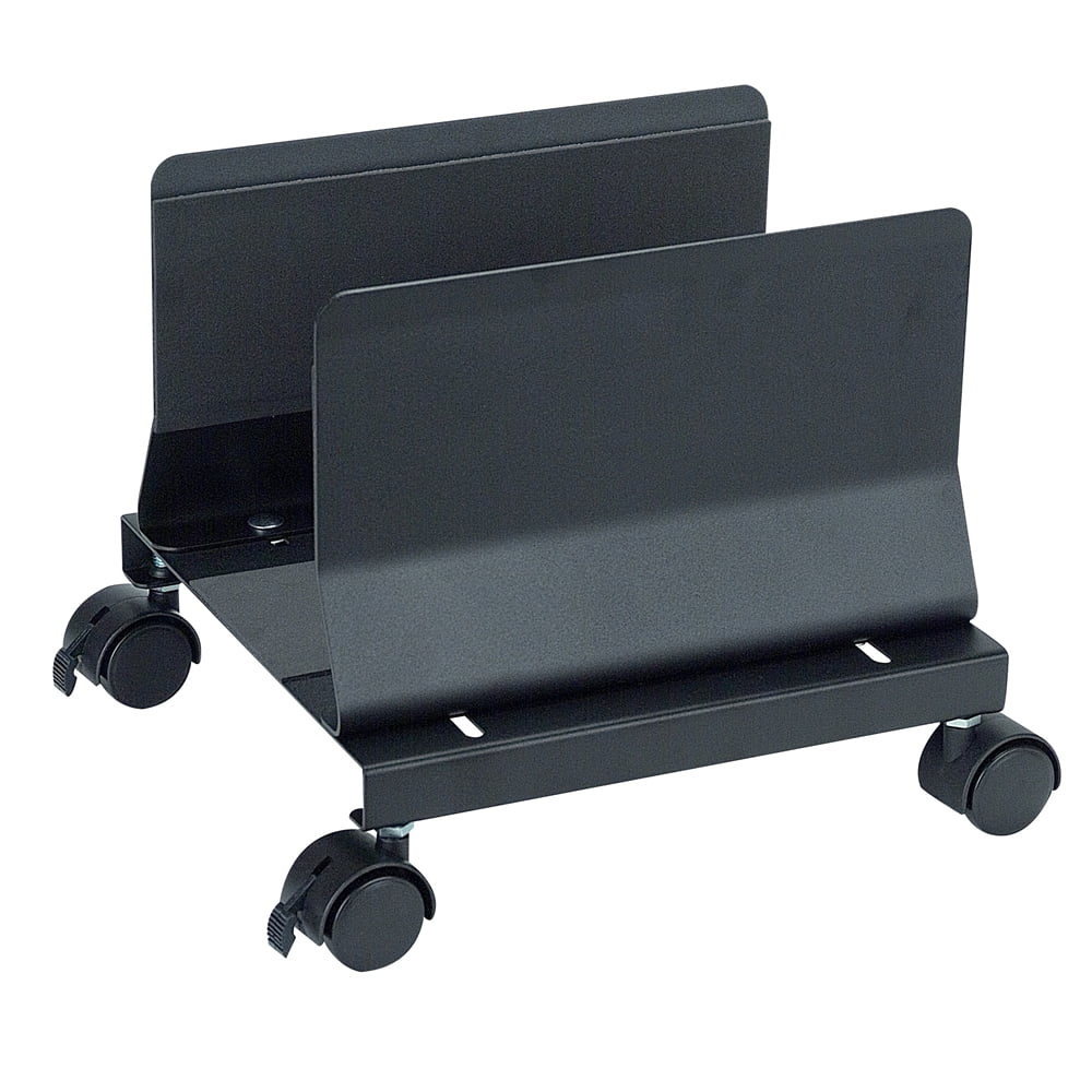 Aidata HEAVY DUTY METAL MOBILE CPU STAND - BLACK - Walmart.com