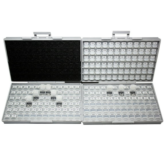 AideTek 0603 Size SMD SMT 170 Values 100pc/value 5% Surface Mount ...