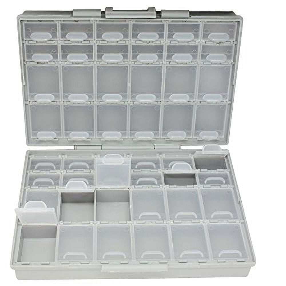 AideTek BOX-ALL-48 48 Empty Compartments Lids, Enclosure Surface Mount ...