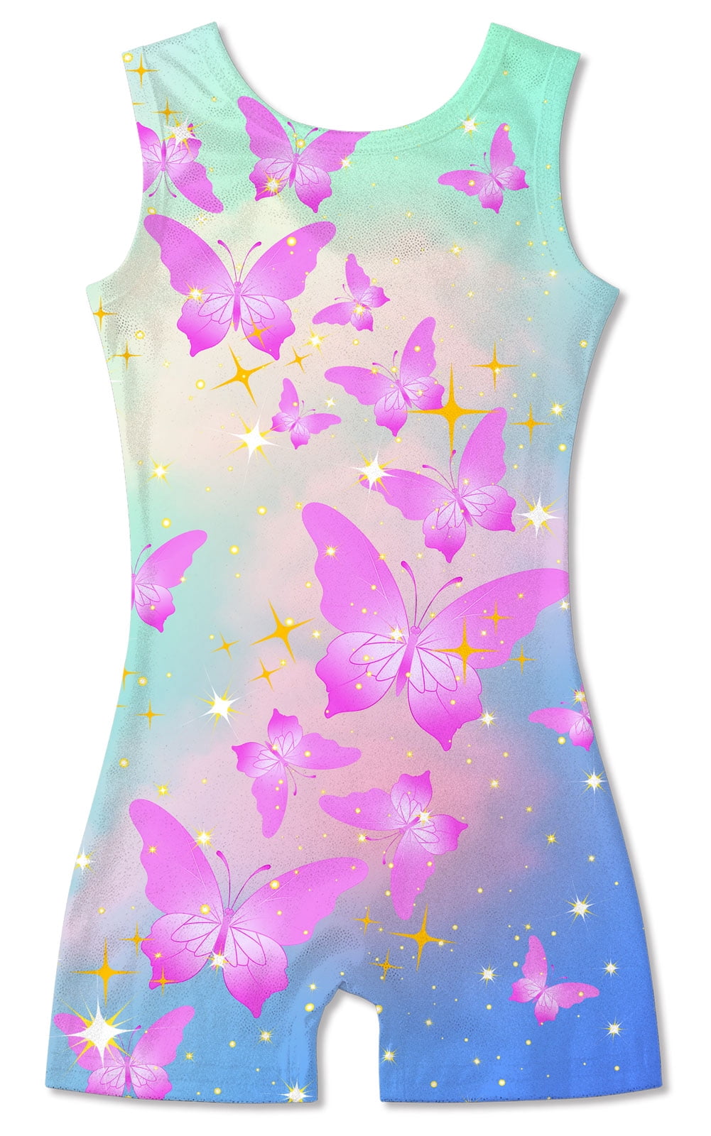 Aridak Girls Gymnastics Leotards Toddler Unitard Biketard Clothes Cute ...