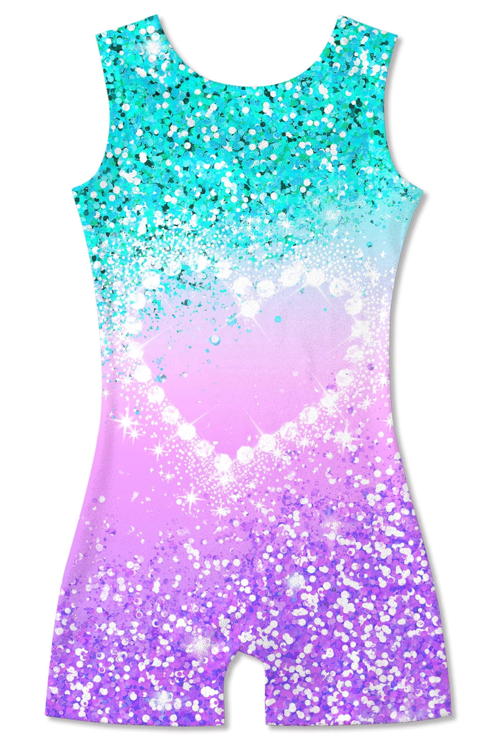 Aideaone Girls Gymnastics Leotards Toddler Unitard Biketard Clothes ...