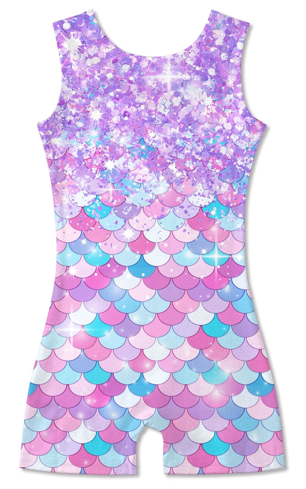 Aideaone Girls Gymnastics Leotards Toddler Unitard Biketard Clothes ...
