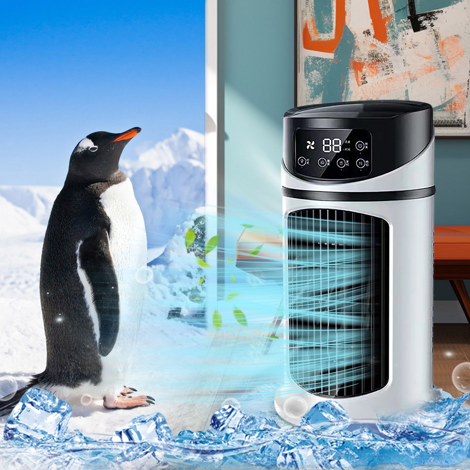 Aidoshy Air Cooler, Cooler Fans for Home, Summer Gadgets to Stay Cool ...