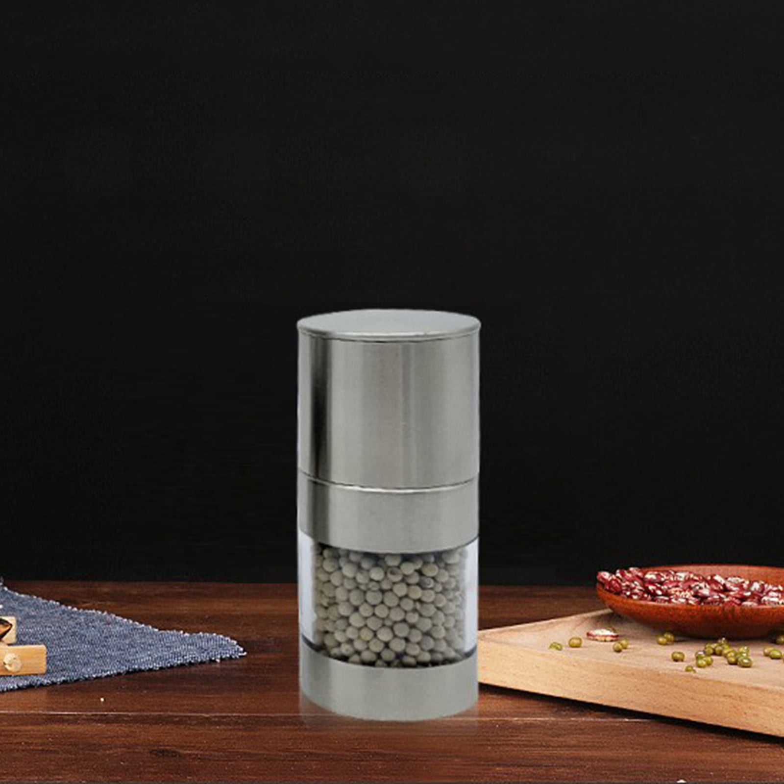 Aidoshy Condiment Grinder Steel Convertibl Coarseness Portable Kitchen ...