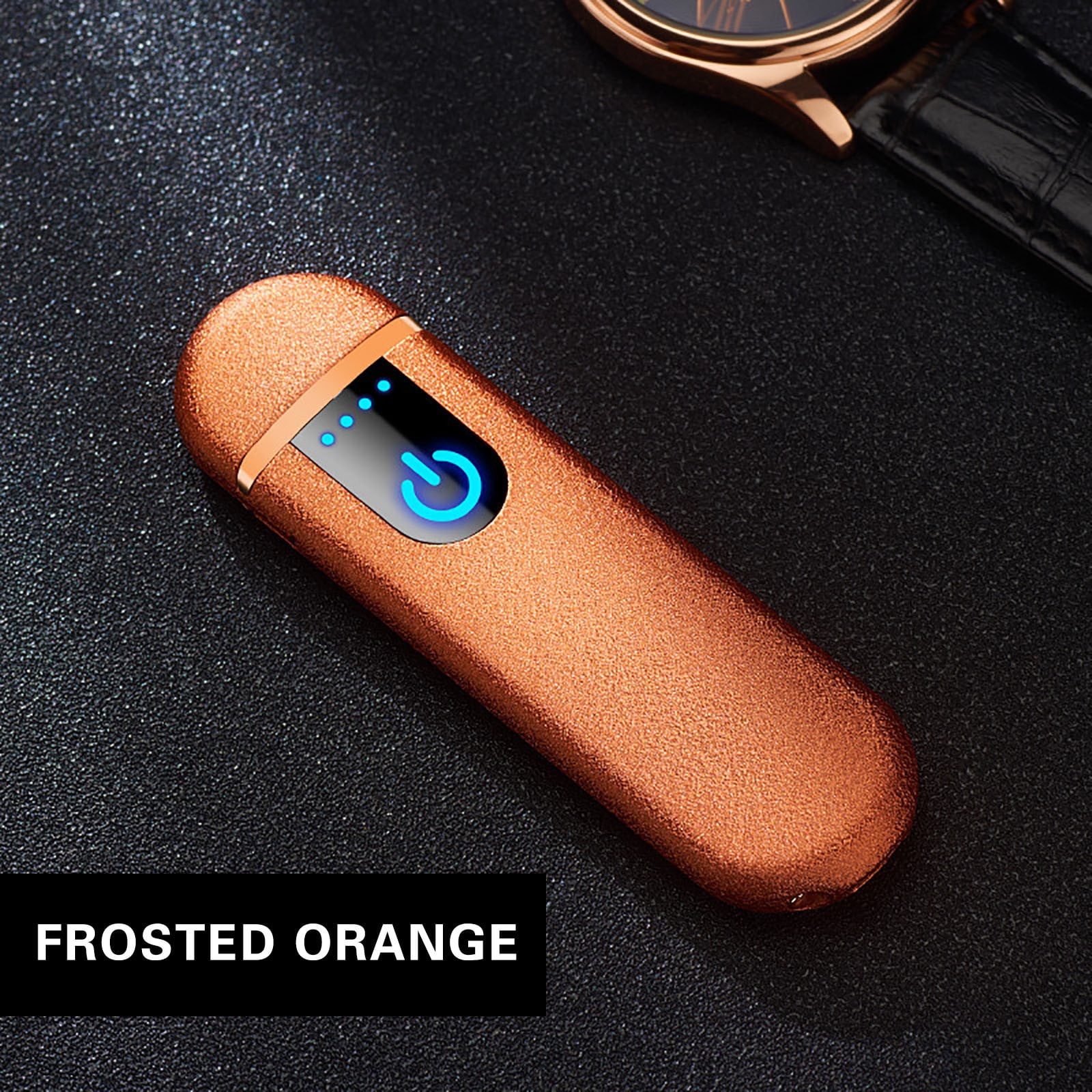 Aidoshy Electric Lighter,Battery Display, Sensing Lighter, Oval Shaped ...