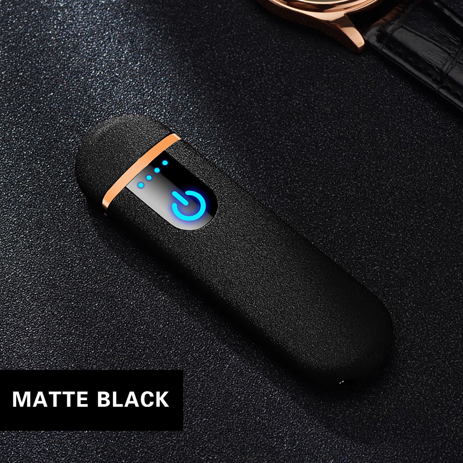 Aidoshy Electric Lighter,Battery Display, Sensing Lighter, Oval Shaped ...