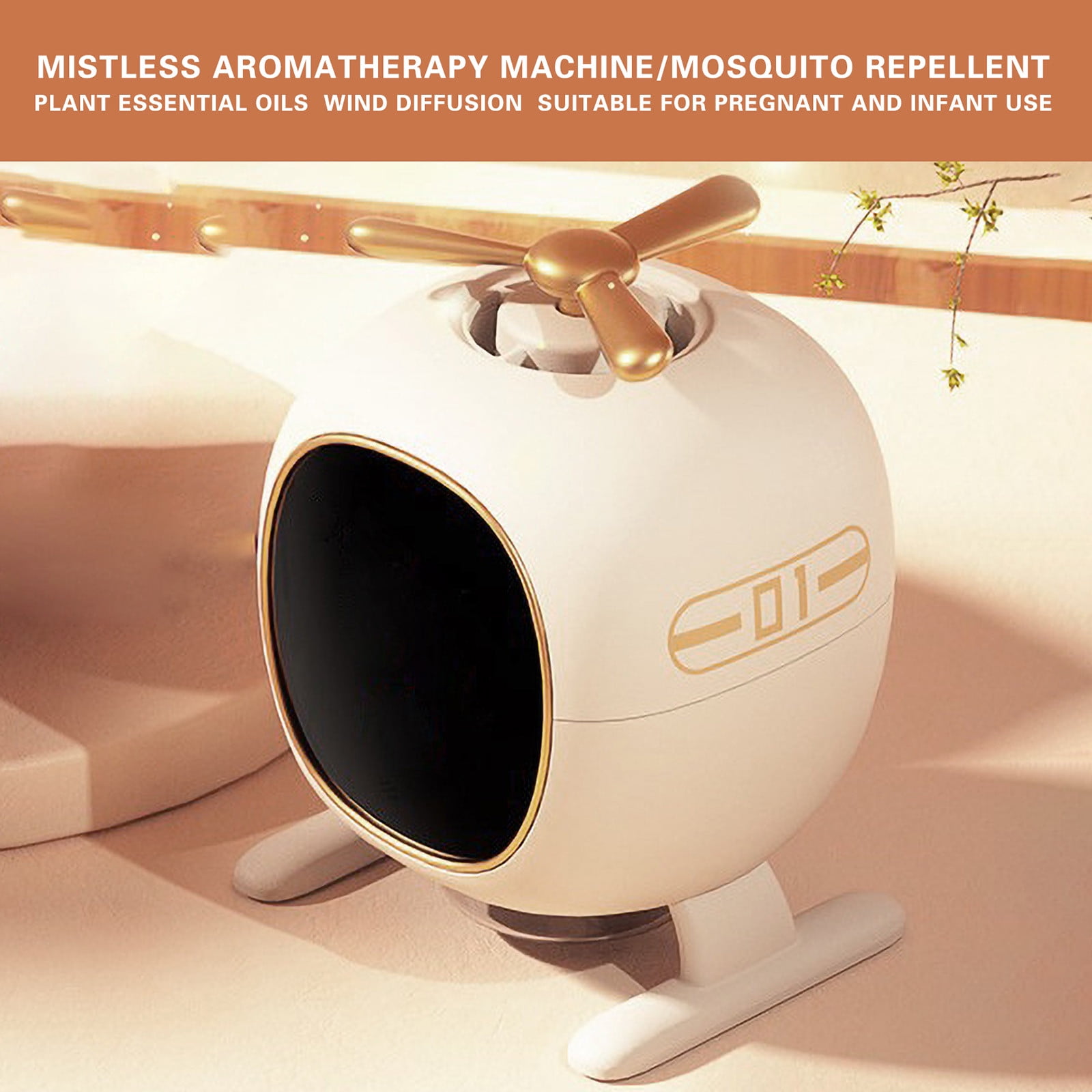 Aidoshy Essential Oil Diffuser,Aircraft Aromatherapy Machine Mosquito ...