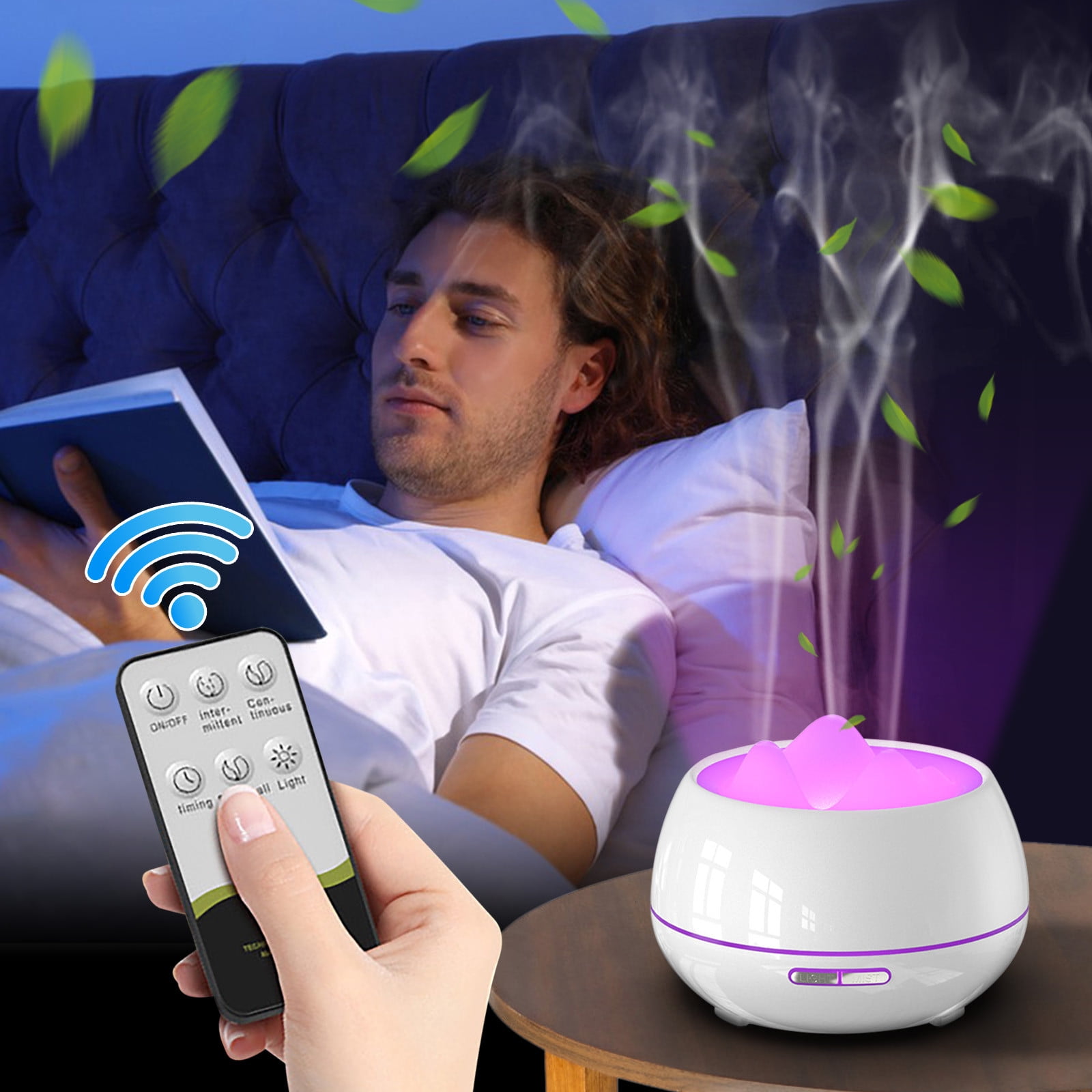 Aidoshy Essential Oil Diffuser,New Colorful Aromatherapy Machine ...