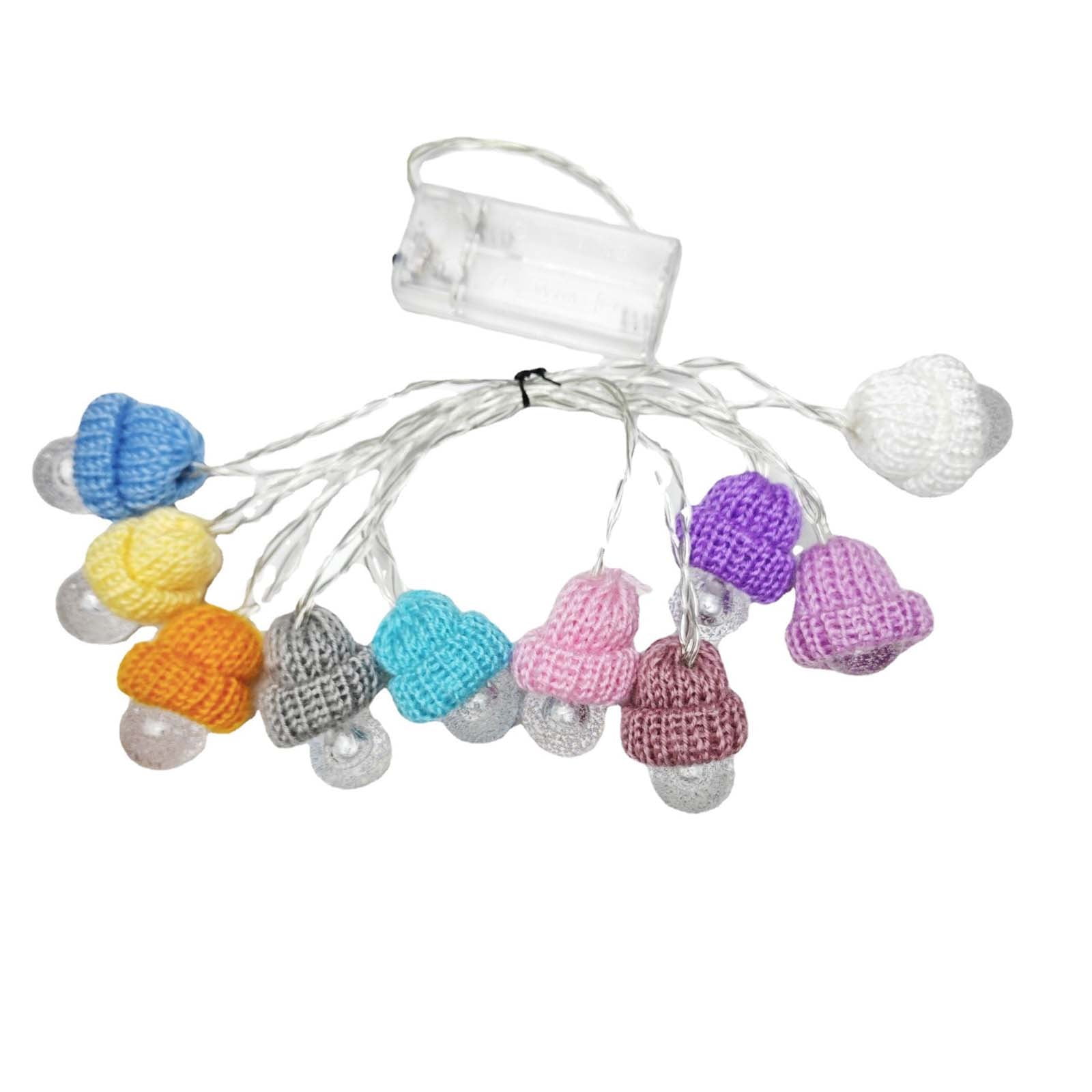 Aidoshy Indoor Outdoor Fairy String Light,80 Christmas Light Clips ...
