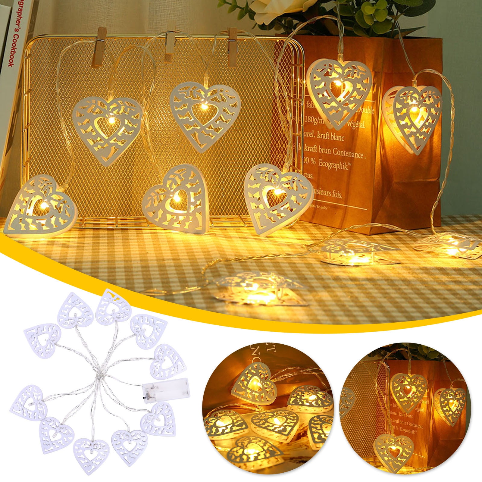 Aidoshy Indoor Outdoor Fairy String Light,Bluetooth String Mobile Phone ...