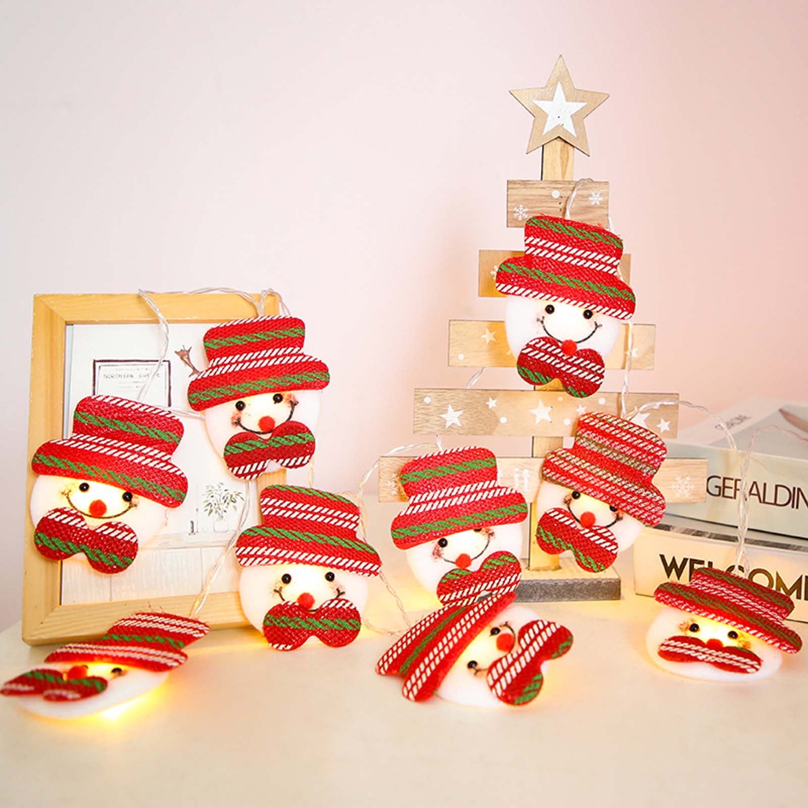 Aidoshy Indoor Outdoor Fairy String Light,Christmas Lights Holiday ...