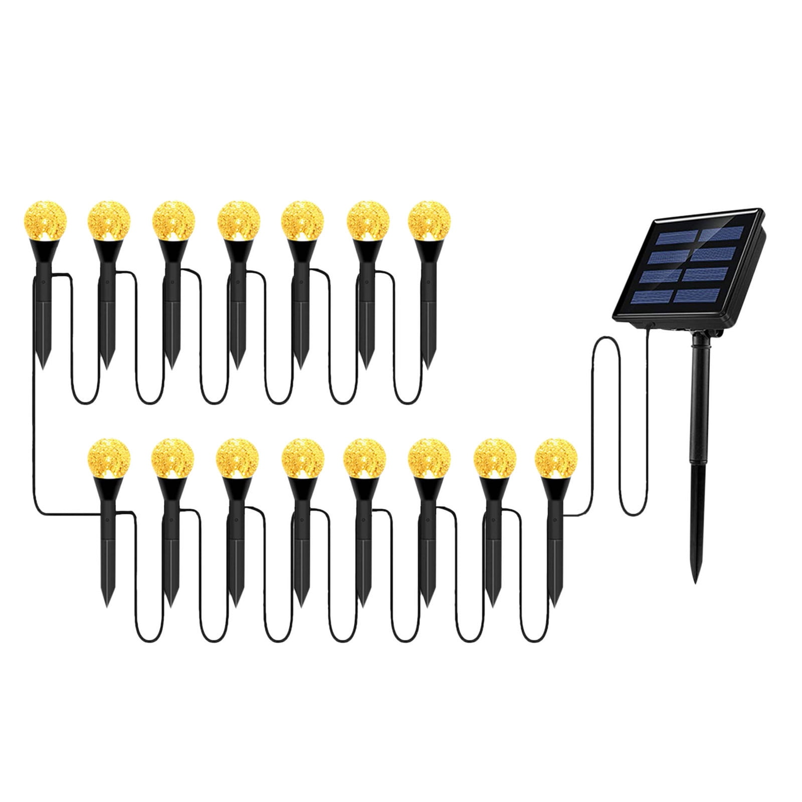 Aidoshy Indoor Outdoor Fairy String Light, String Lights Water Drop ...