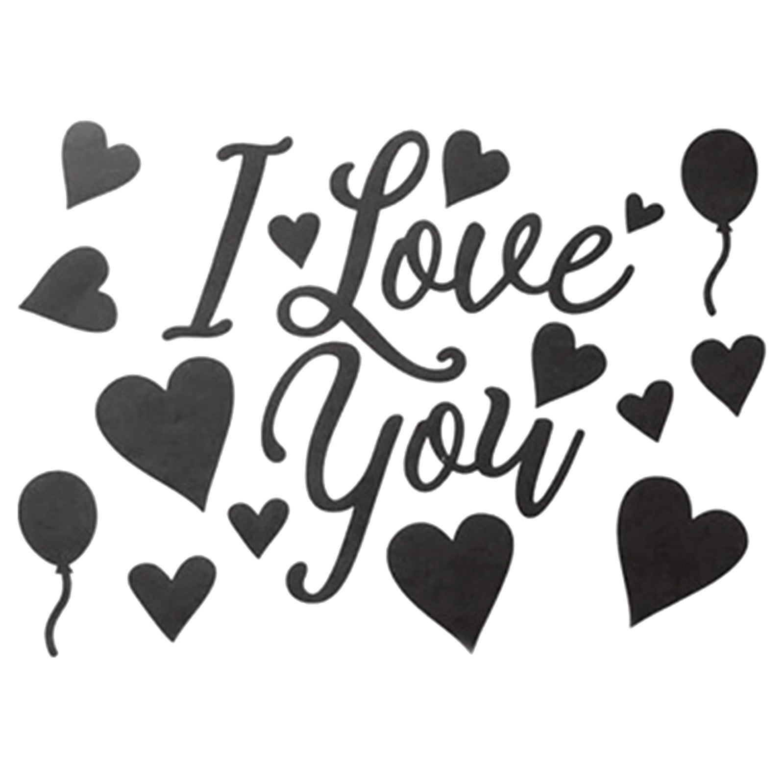Aidoshy Wall Paper Peel and Stick Modern,2PC Valentine Stickers ...