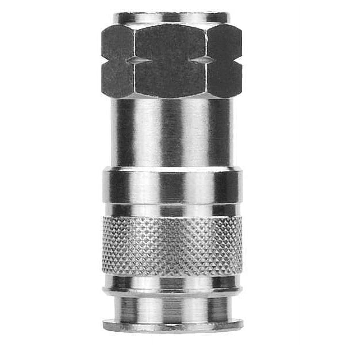 Aignep Usa Quick Disconn. Fitting,(F)NPT,1/4,Brass 80192-04 - Walmart.com