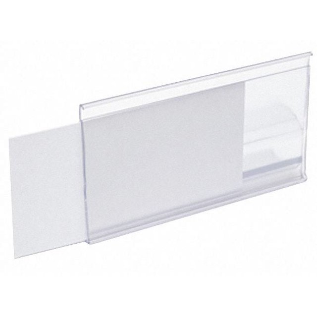 Aigner Index Label Holder,Clear,Smooth,Slide In,PK25 EP-2400 - Walmart.com