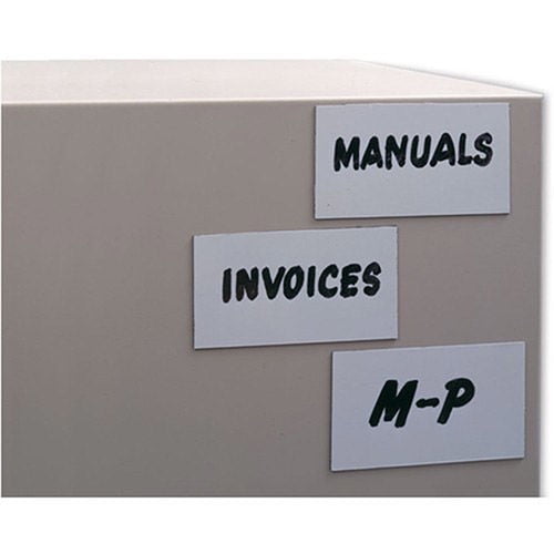 Magnetic Write-On Label 50 ft X 2""H Roll - Walmart.com
