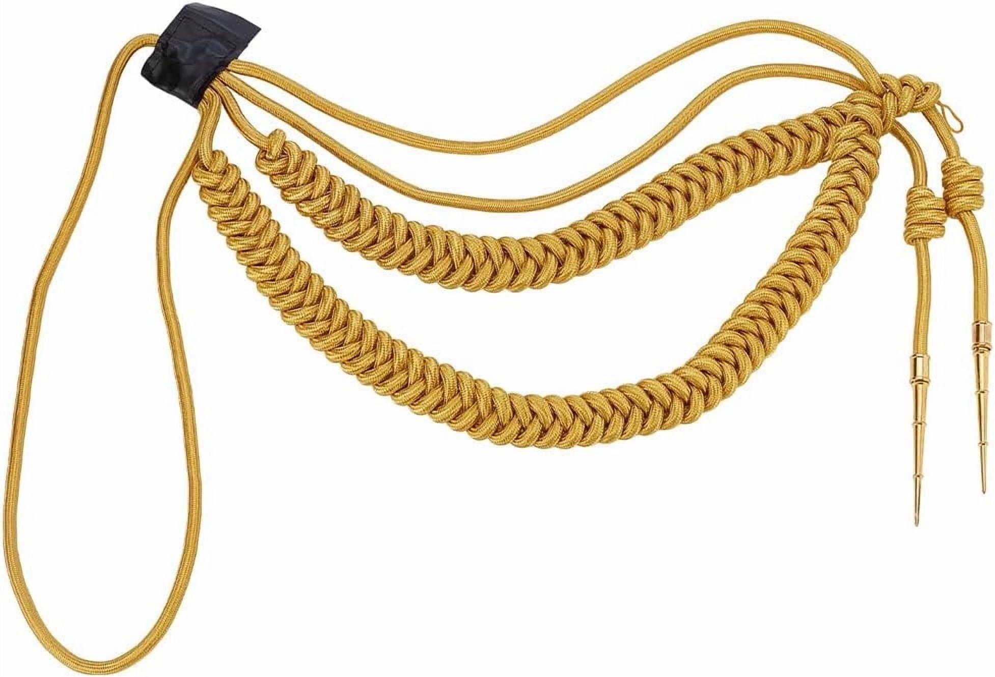 Aiguillettes Cord Army Shoulder Golden Aiguillette Wire Cord ...