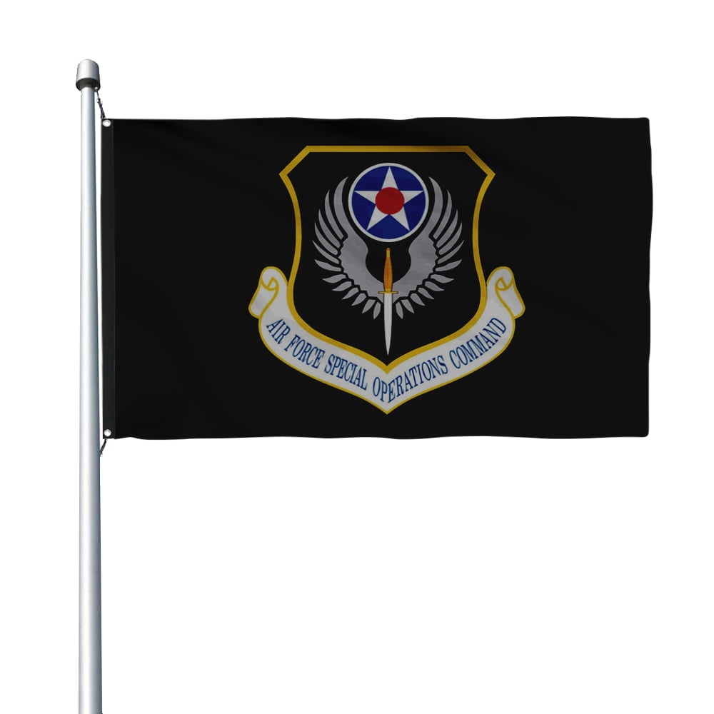 Aihccy Air Force Special Operations Command AFSOC Flag with Brass ...