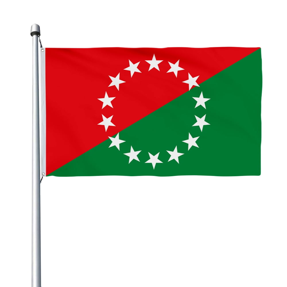 Aihccy Chiriqui Province Flag with Brass Grommets Size - 3x5Ft ...
