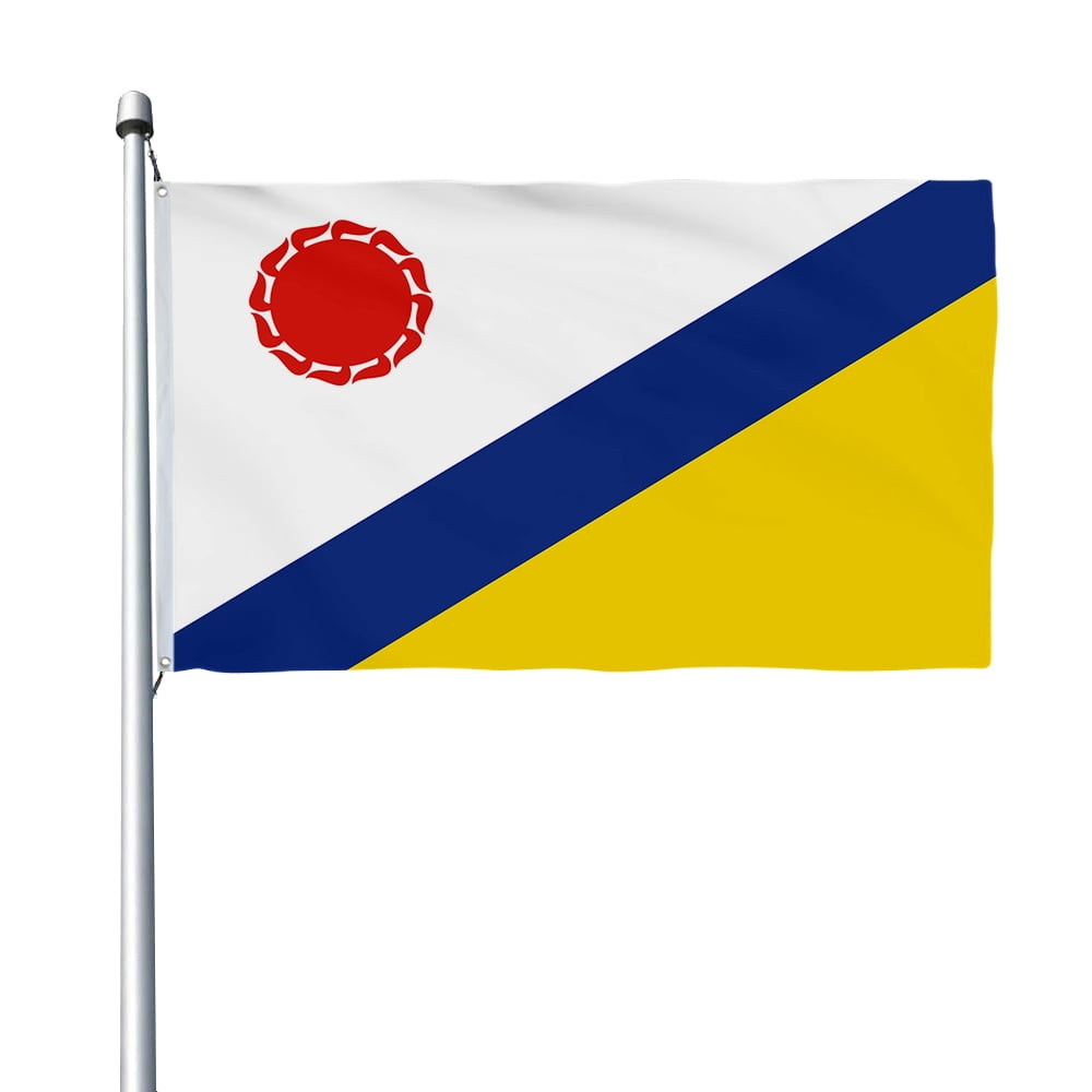 Aihccy Elista (Kalmykia) Flag with Brass Grommets Size - 3x5Ft ...